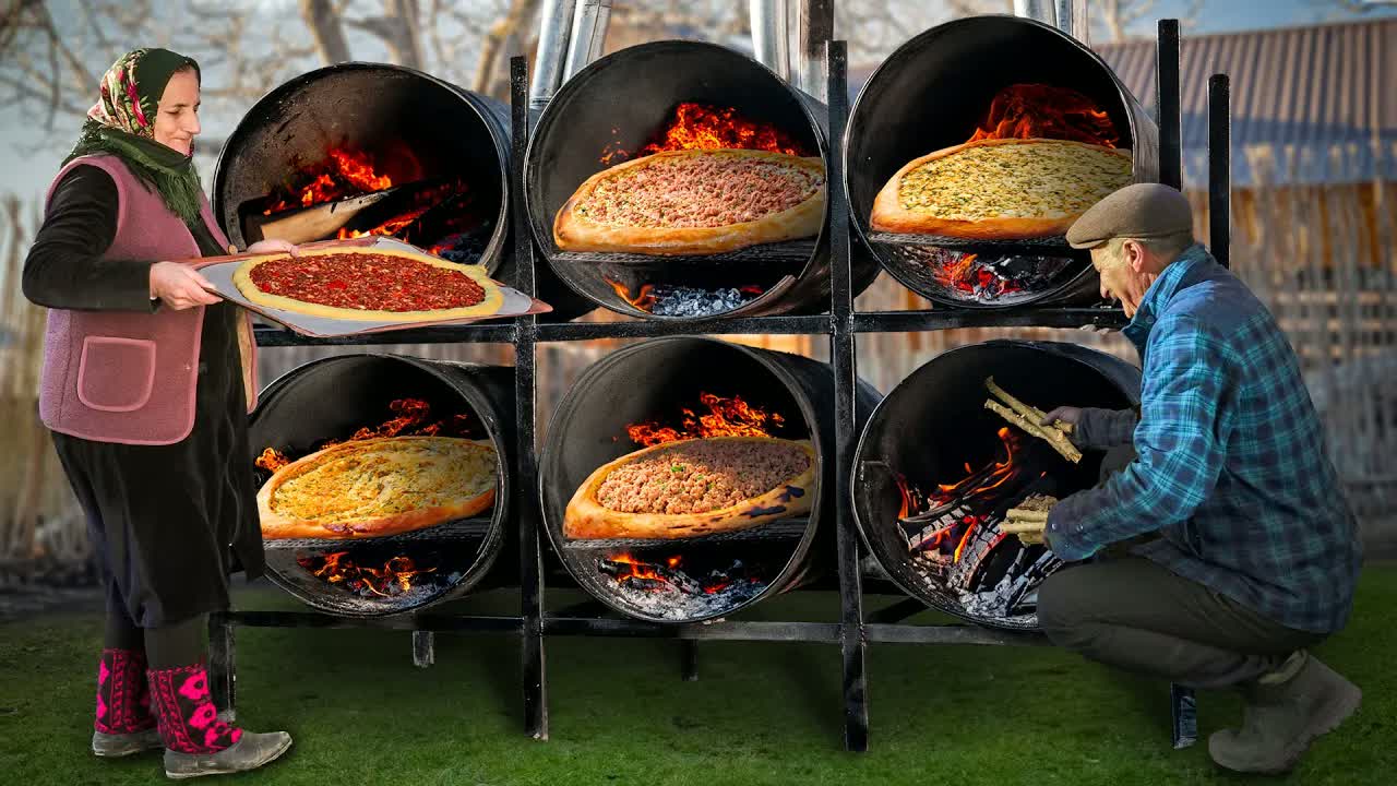 Traditional barrel-baked bread with a Turkish twist