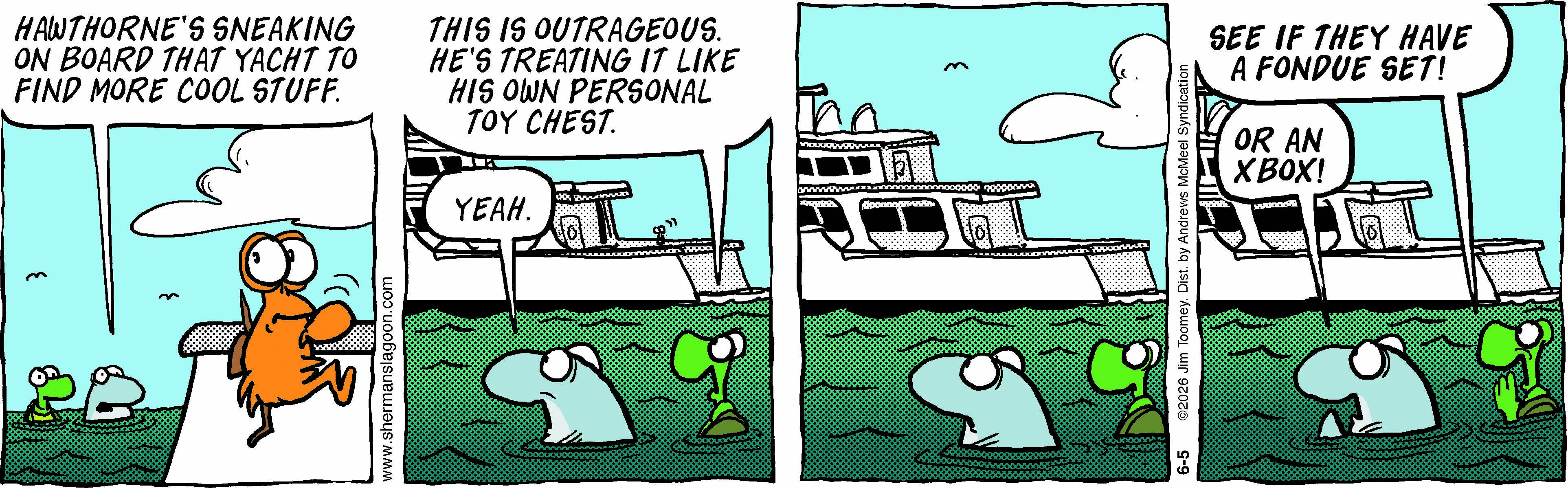 Sherman's Lagoon by Jim Toomey