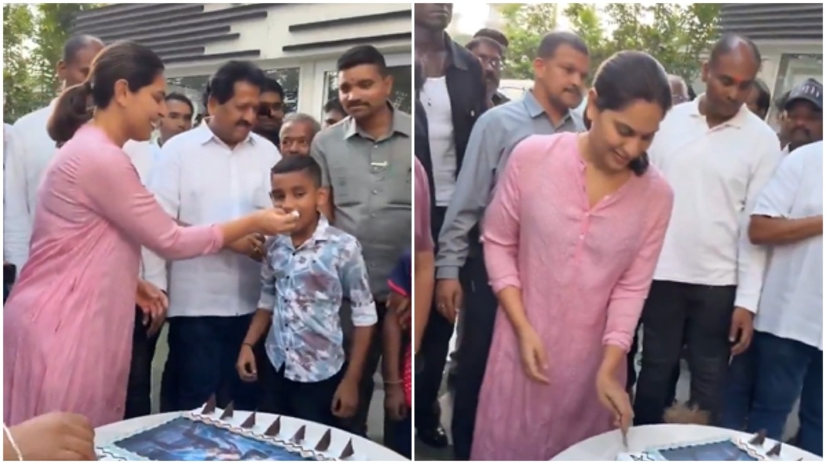 Ram Charan's wife Upasana marks Peddi's Rs 100-crore win with fans ...