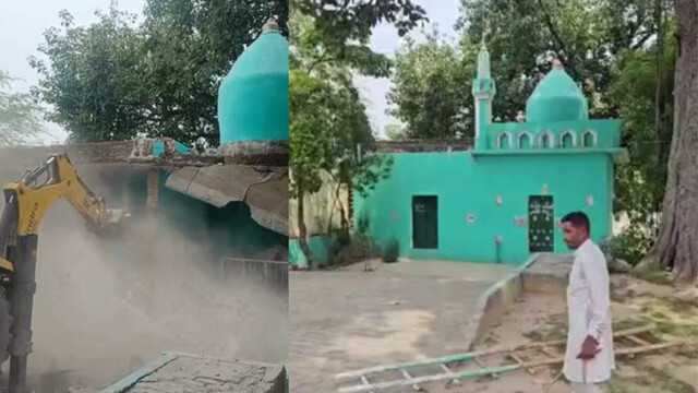 500-year-old 'illegal' shrine bulldozed in UP's Sambhal