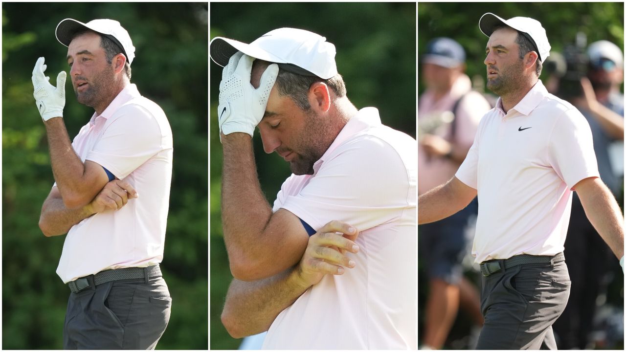 Furious Scottie Scheffler vents anger at caddie Ted Scott during ...