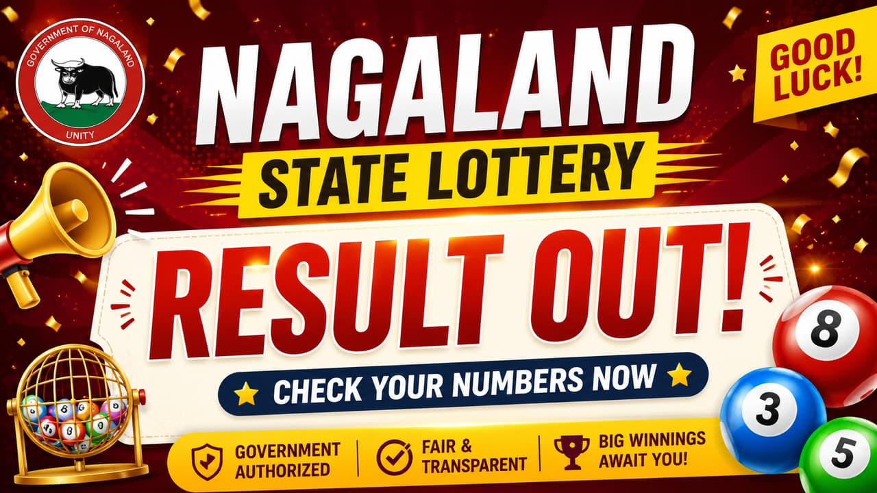 Nagaland State Lottery Dear Spark Sunday result today 1 PM: Who won the ...