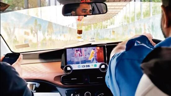 Is your cab driver scrolling reels too?