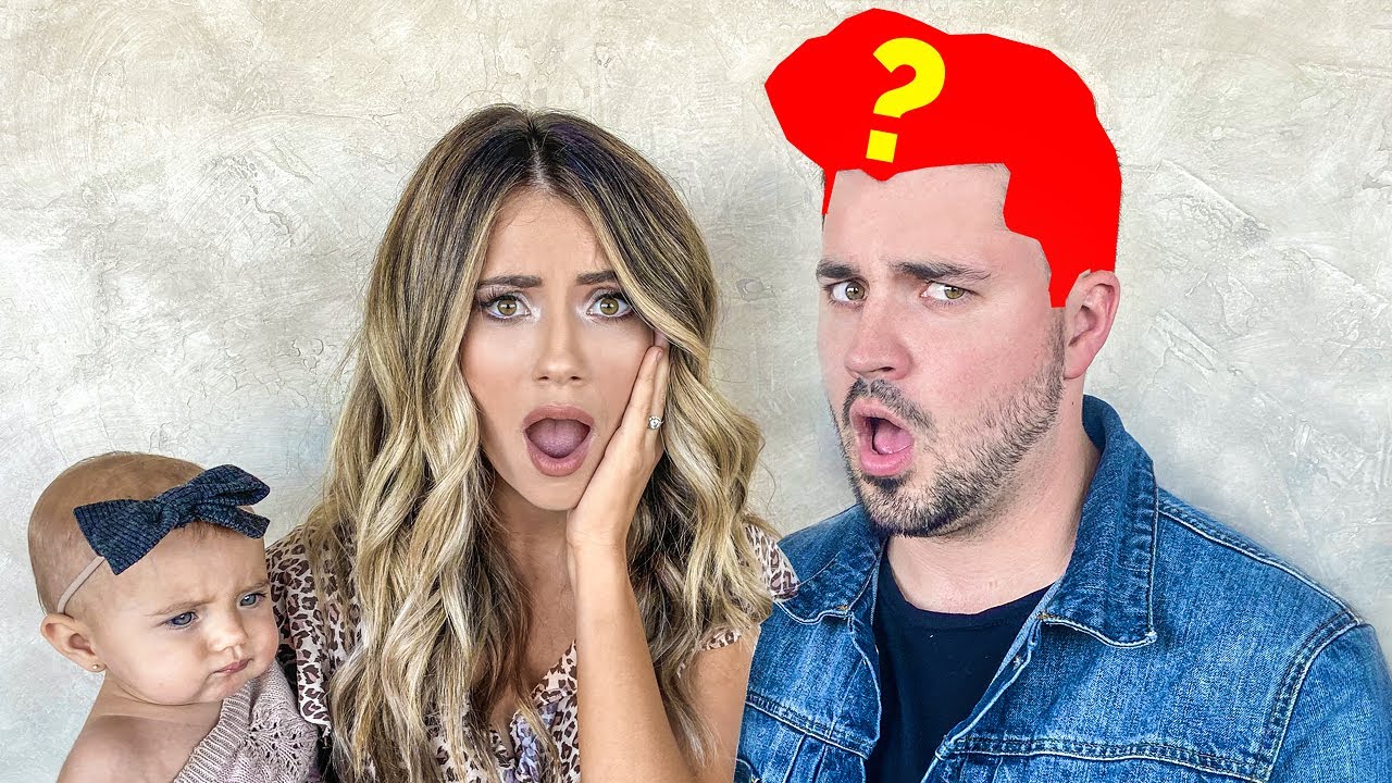Husband shocks his family with a vibrant new hair color