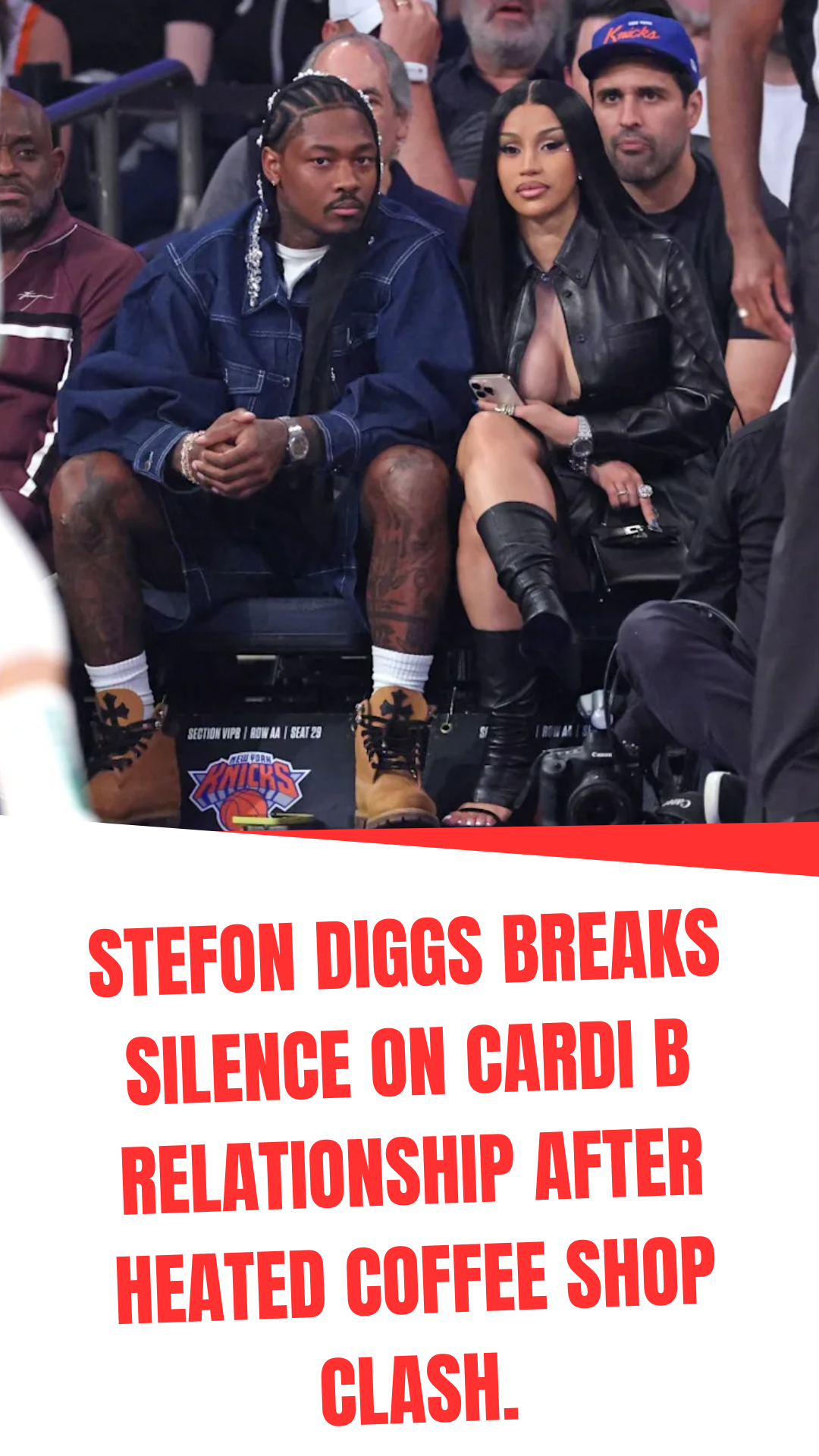 Stefon Diggs breaks silence on Cardi B relationship after heated coffee ...