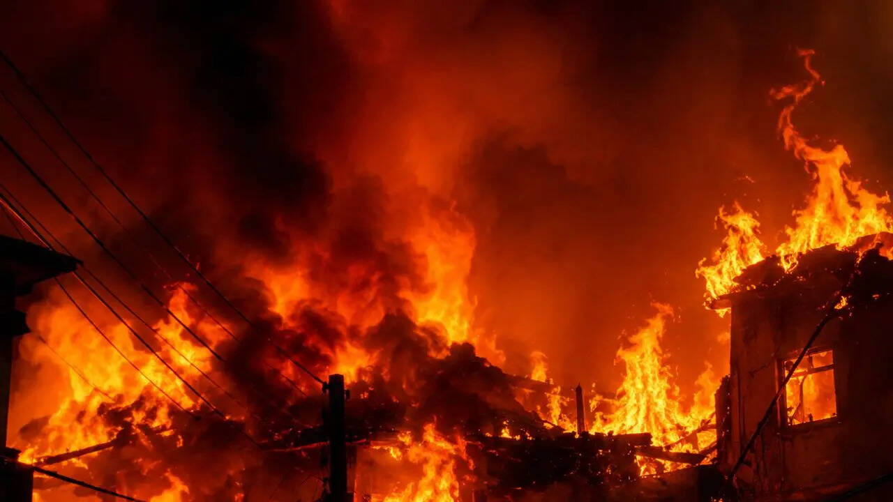 Midnight inferno wipes out family of four in Guwahati, leaves city in shock