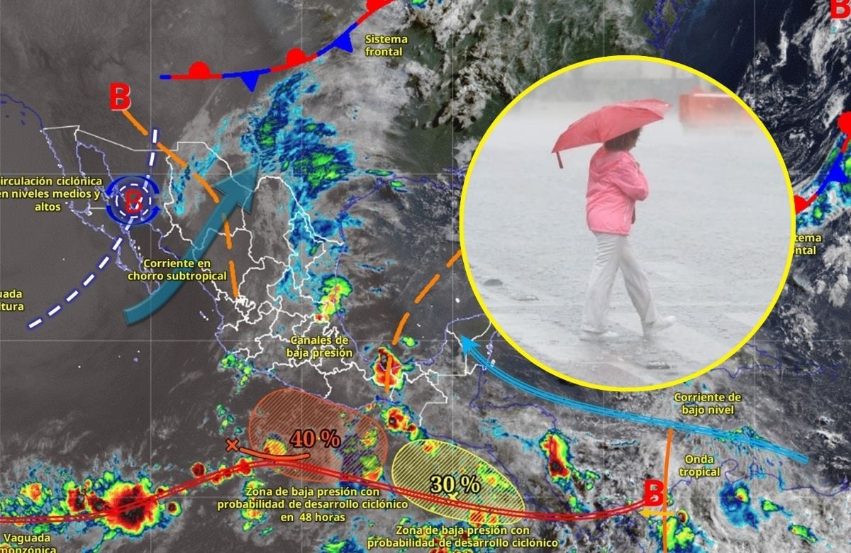 Conagua alerta por lluvias intensas en gran parte de México mientras ...