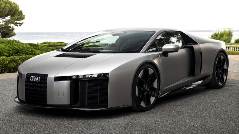 Audi unveils new Nuvolari supercar as extreme R8 successor with Lambo power