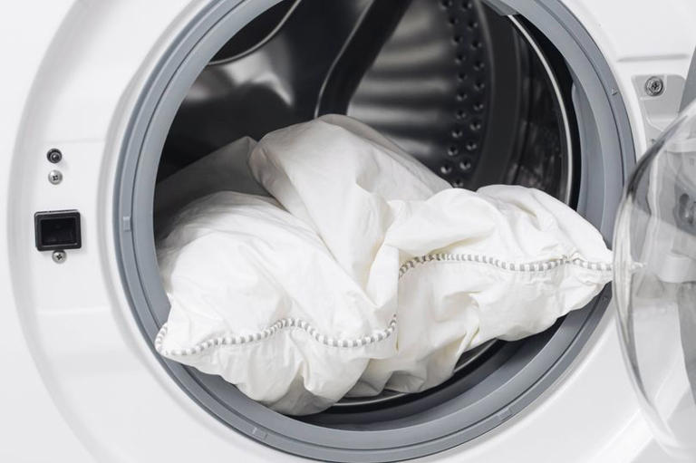 Duvets and pillows will be clean and dry in no time when you swap ...