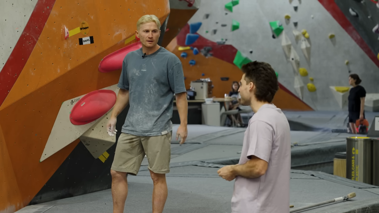 Australia’s hardest competition boulders - he tried them anyway