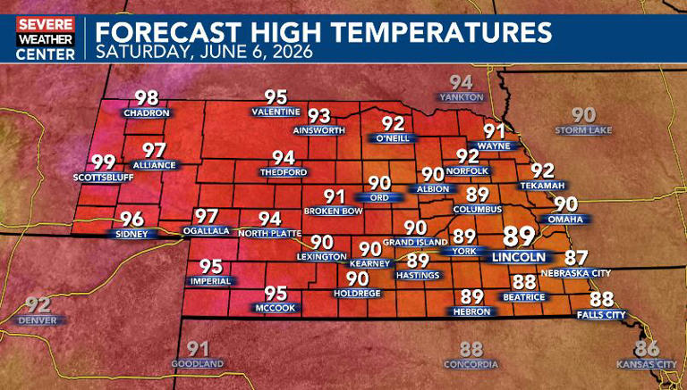 Severe storms possible today, more rain chances this weekend