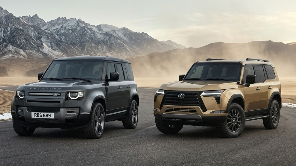 Lexus GX 550 vs. Land Rover Defender 110: The off-road luxury fight