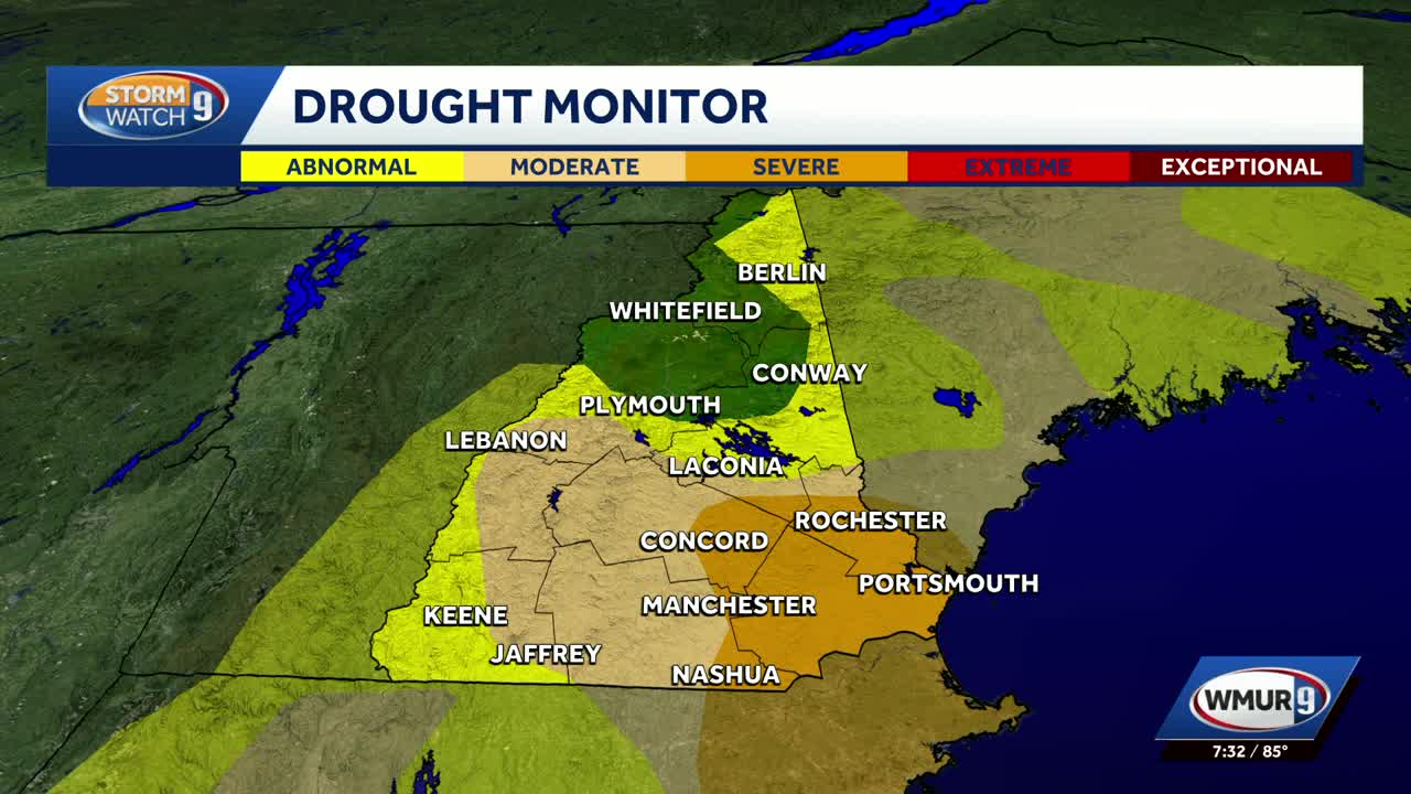 Parts of NH see drought conditions improving