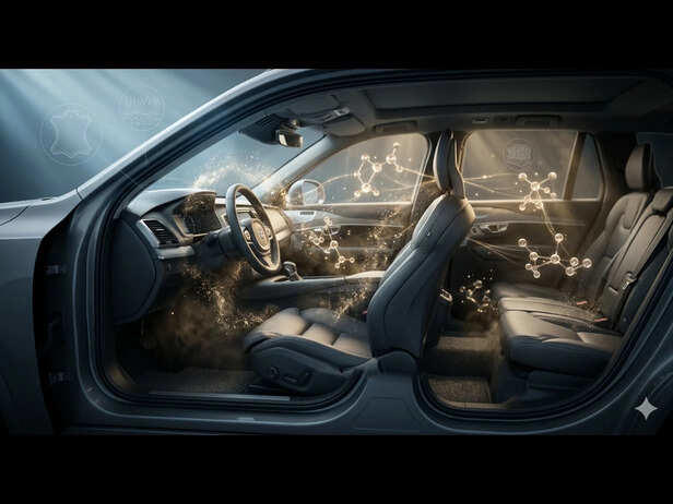 Why do new cars smell different?