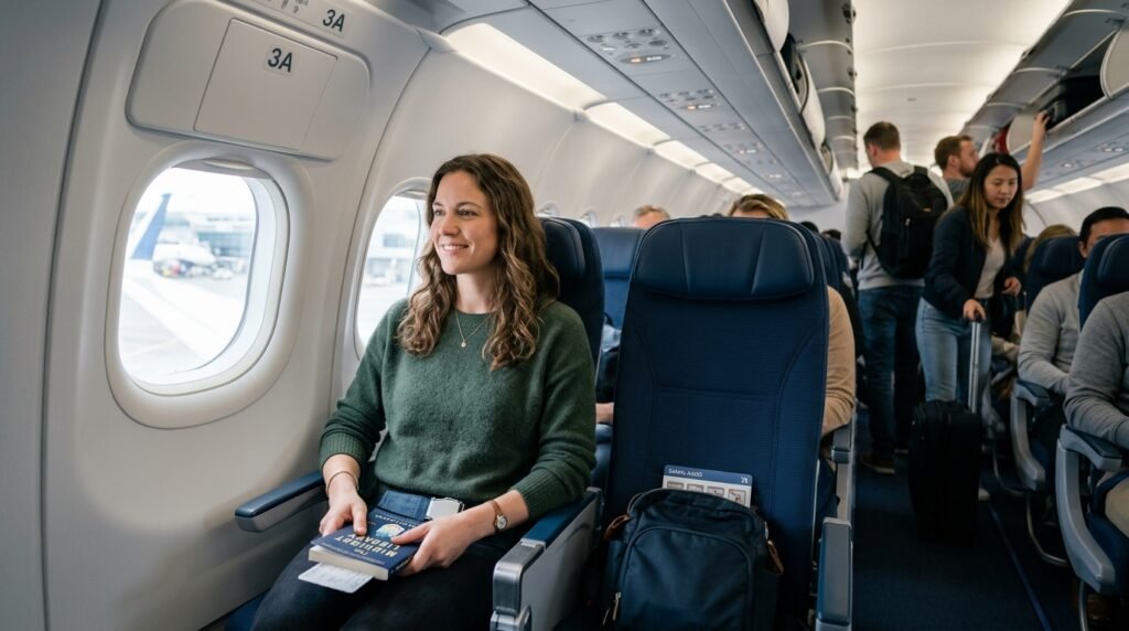 What to do when someone wants your airplane seat and you’d rather keep it