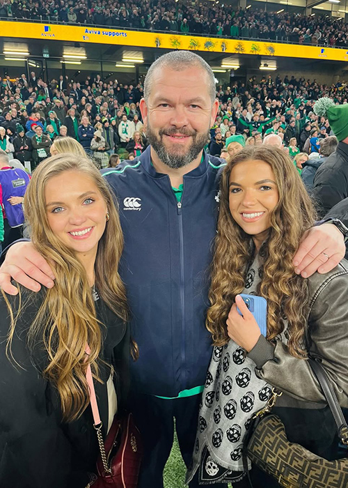 Meet Andy Farrell's biggest fan, his wife of 30 years Colleen O'Loughlin