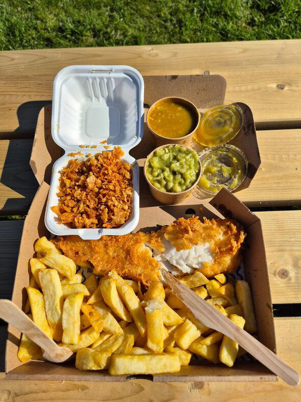 I tried the 'UK's best fish and chips' in pretty village - this is what ...