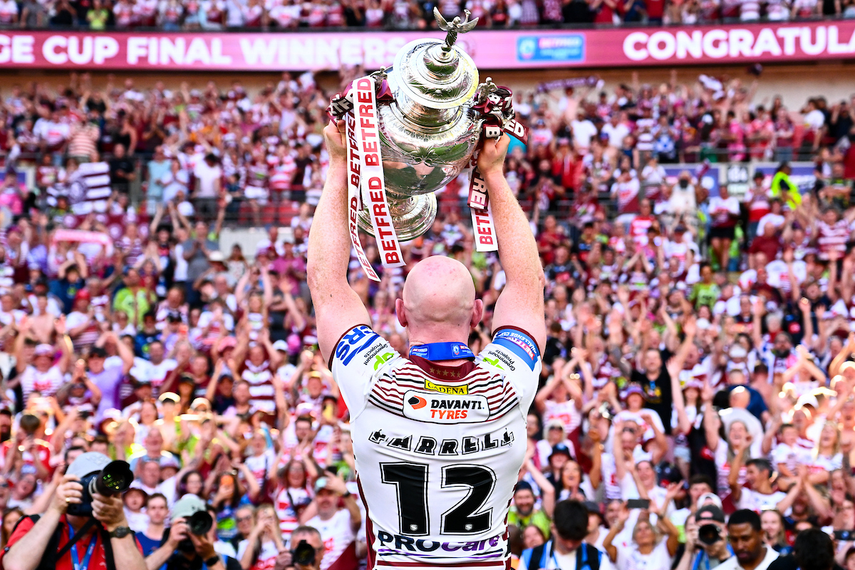 Liam Farrell’s Wigan Warriors trophy tally rises to 18 - 'I'm always ...