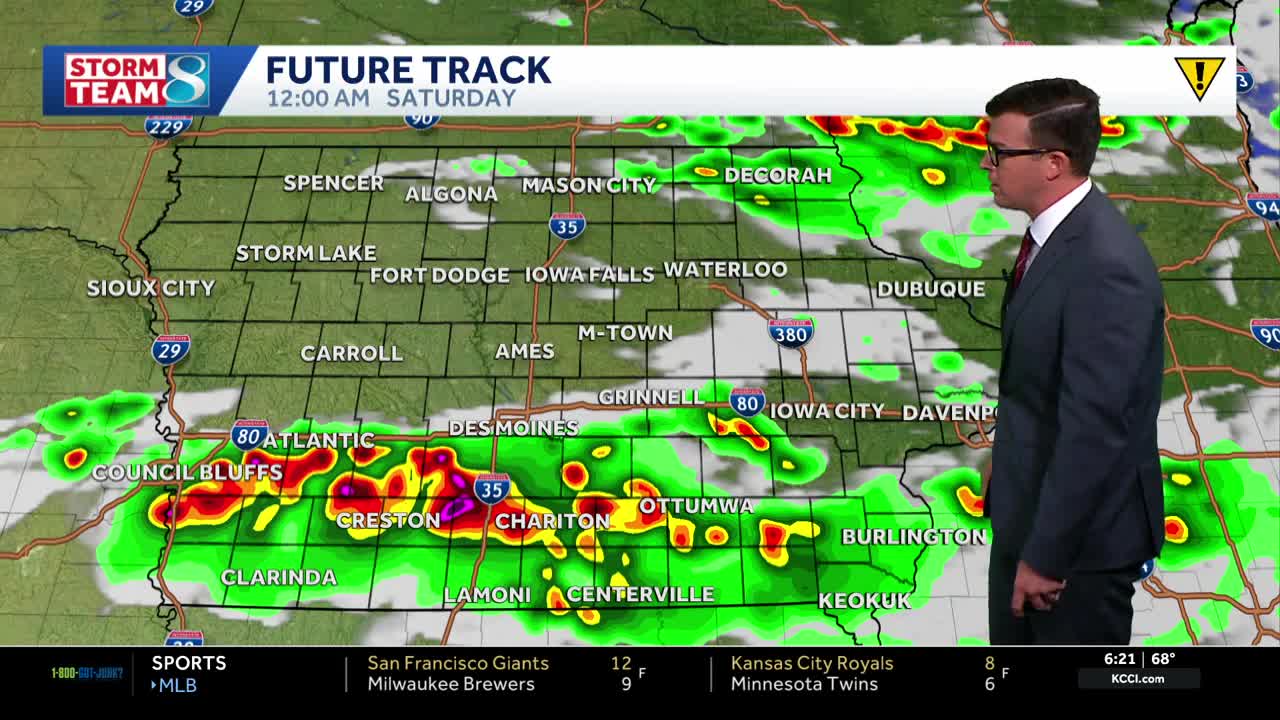Iowa weather: Strong storms will return tonight over central and ...