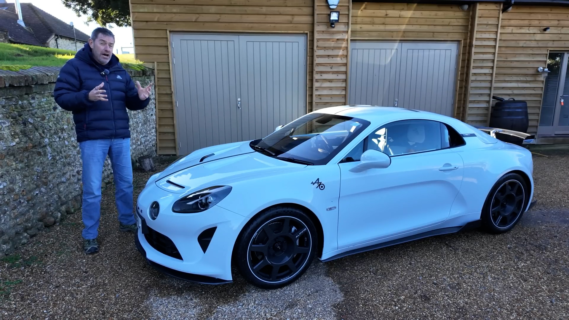 What makes the new Alpine A110 R different from the standard model?