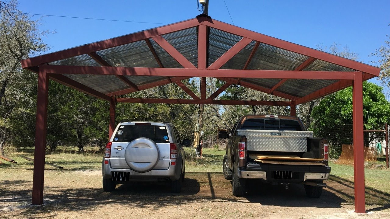 How to build a metal carport (part 2)