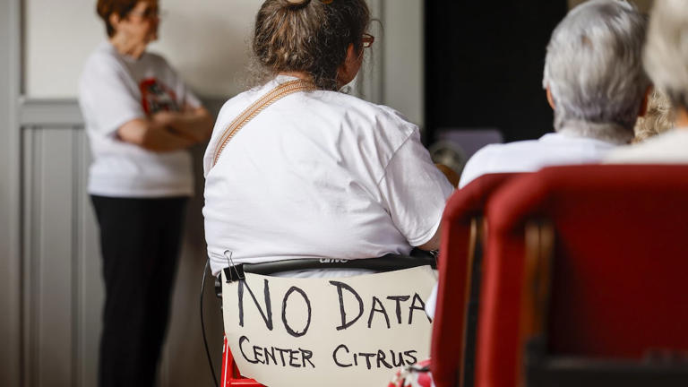 In rural Florida, the anti-data center movement gathers strength