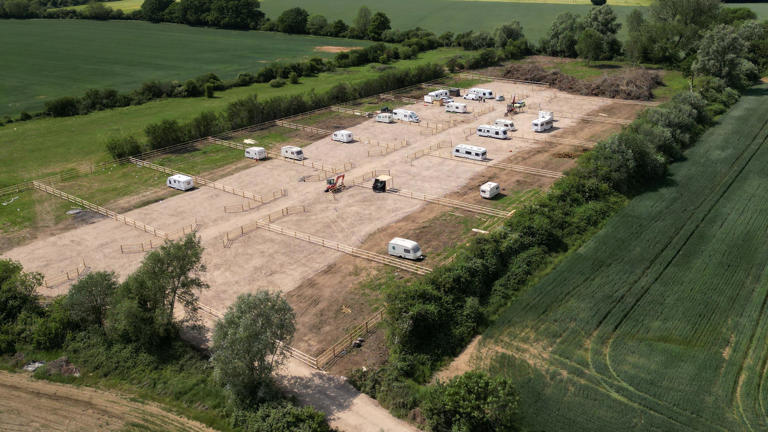 Year-long injunction to stop caravan development