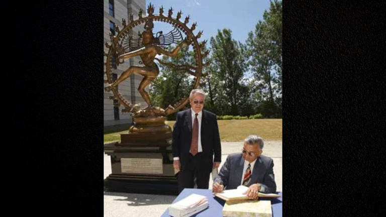 How CERN made Nataraja, a symbol of cosmic energy, connecting Lord ...