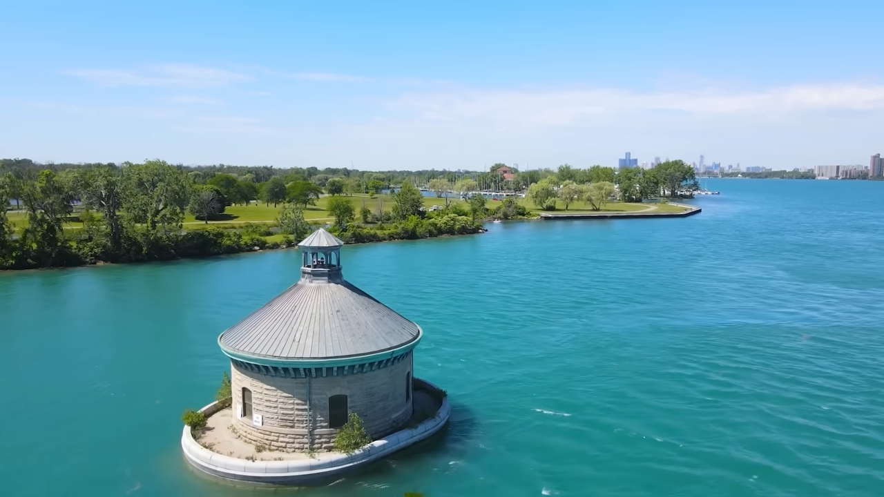 Detroit built secret islands in the river then hid their real purpose