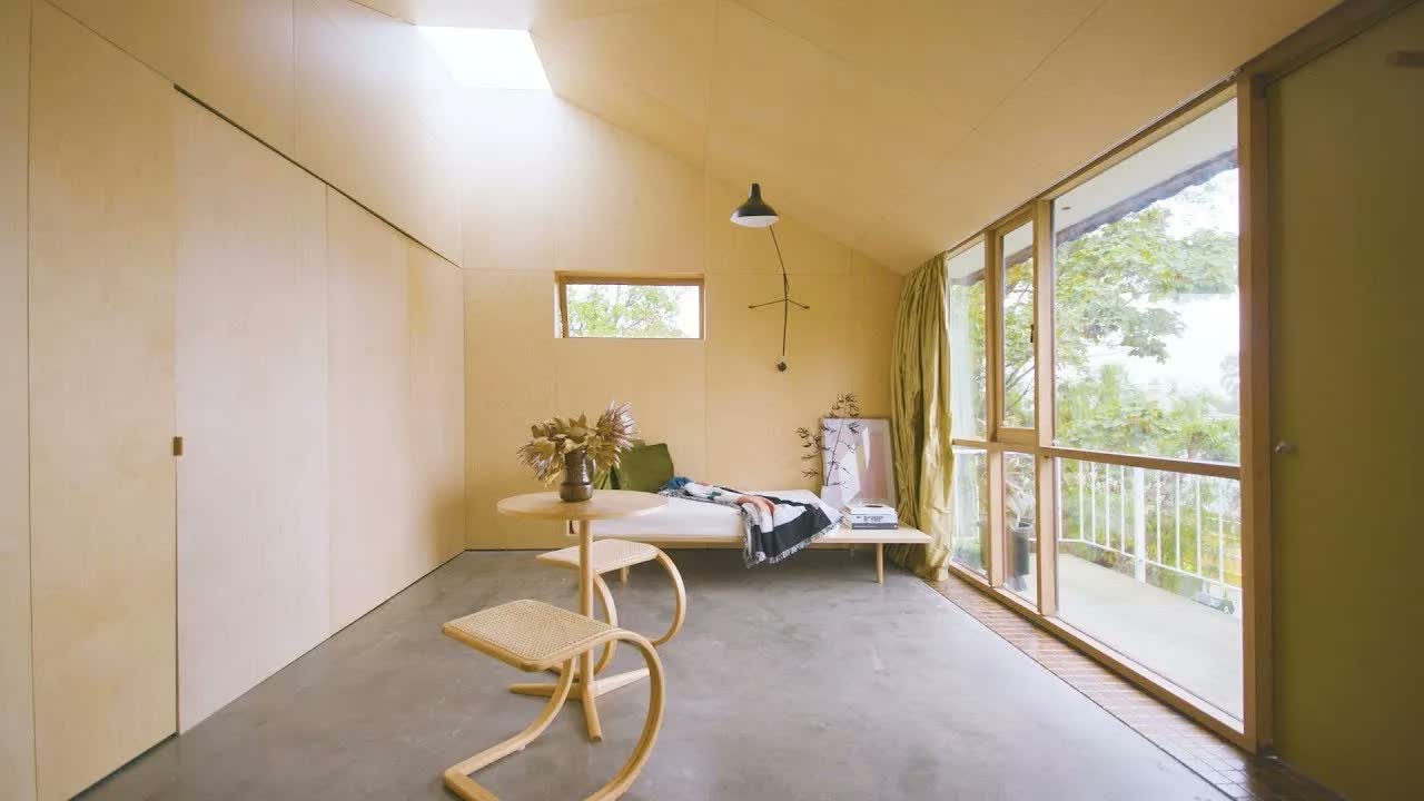She found freedom in just 285 sqft - Tasmanian micro apartment tour