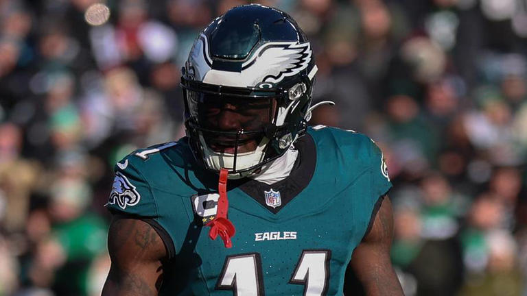 Five stages of grief process for Eagles fans after AJ Brown trade