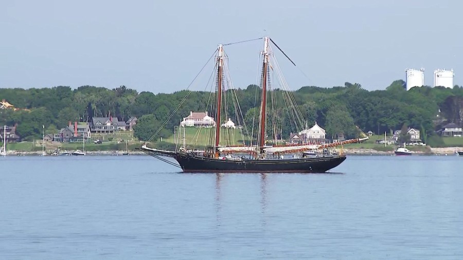 Inaugural 'America’s Jubilee Tall Ships Race' sets sail in Newport