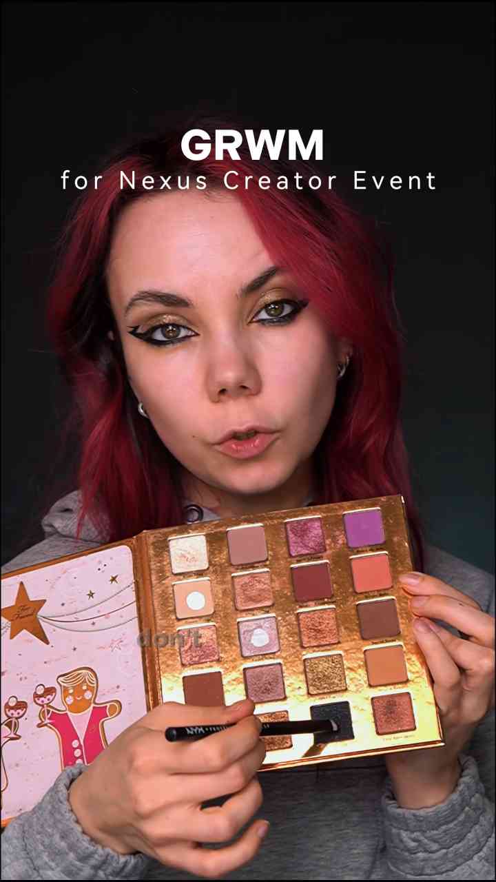 GRWM: Fast makeup for creator event
