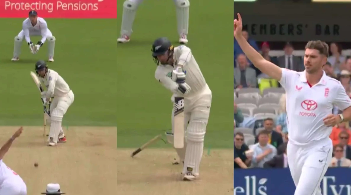 Watch: Off stump goes for a walk! Glenn Phillips left stunned as Josh ...