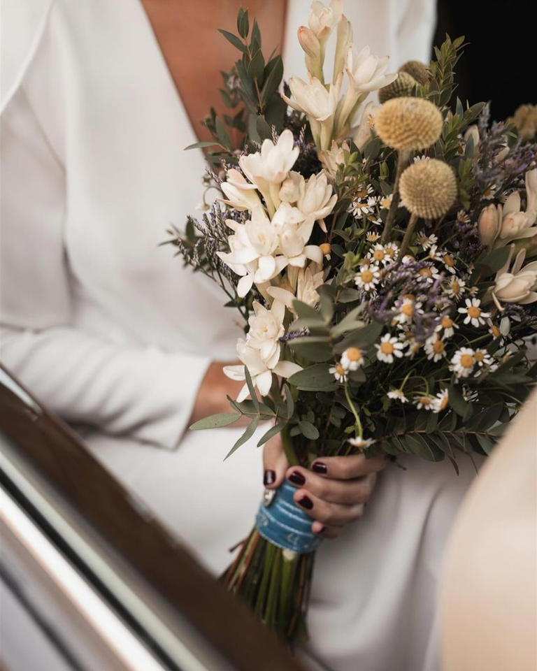 7 ramos de novia de nardos, la flor de tallo largo con el mejor aroma ...