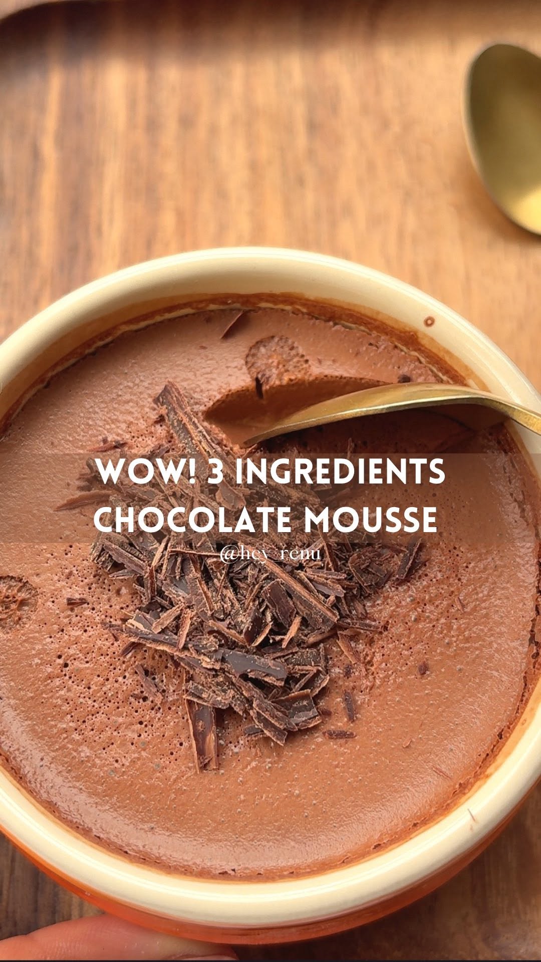 This 3 ingredient mousse helps fight fatigue naturally