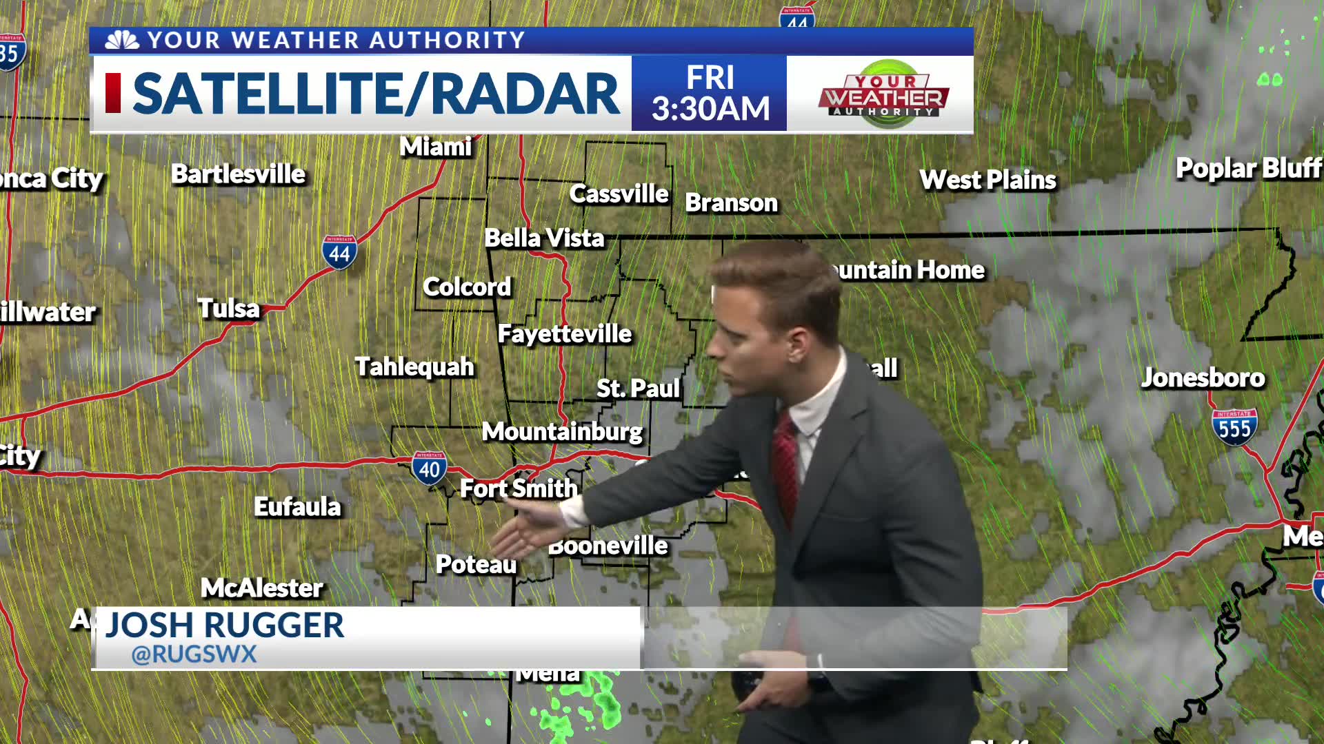 Friday, June 5 morning forecast