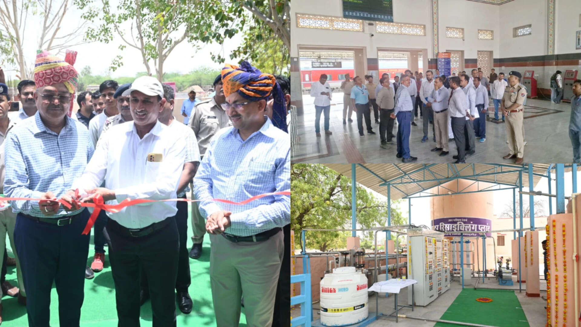 North Western Railway inaugurates its first water recycling plant at ...