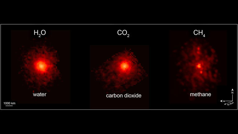 Interstellar comet 3I/ATLAS is blasting out a bunch of methane. Here's ...