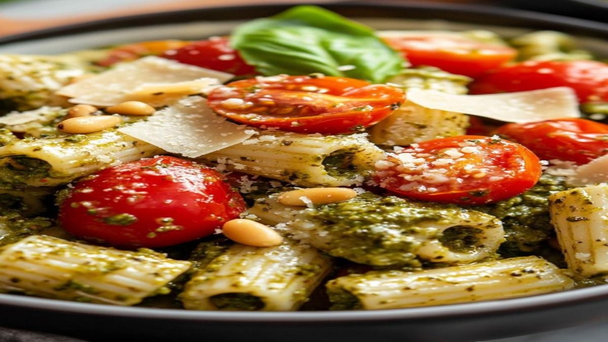 Pesto pasta is the easy dinner everyone loves
