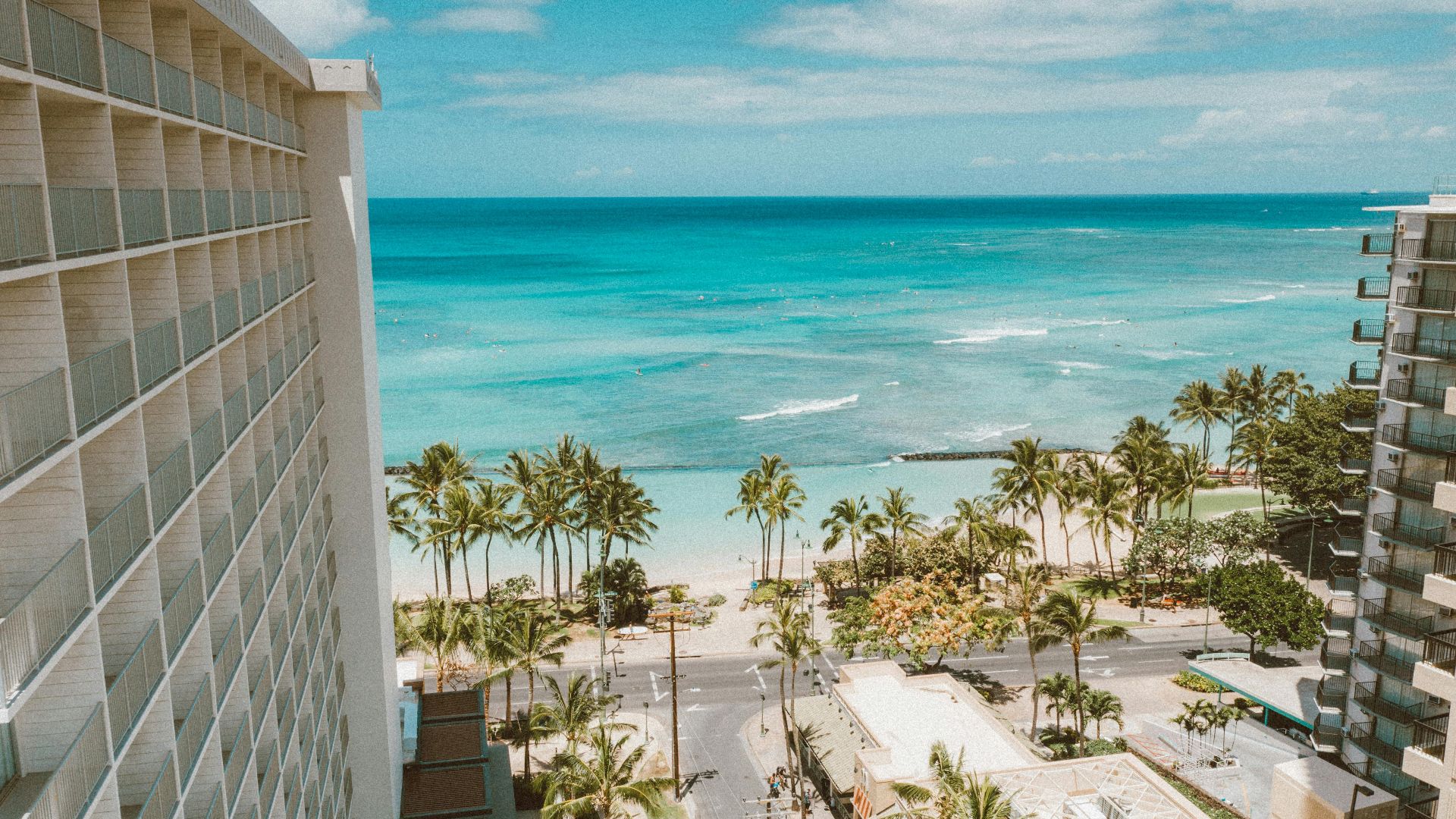 My hotel advertised “ocean view,” but the only water I could see was a ...