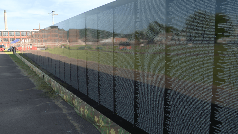 Moving Wall Vietnam memorial replica opens at Bloomsburg Fairgrounds ...