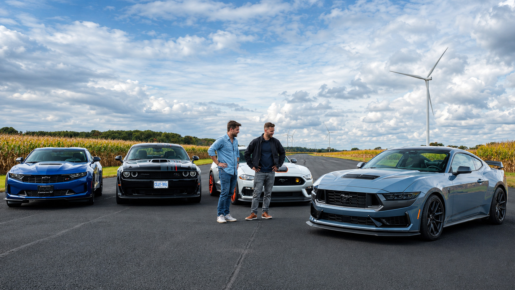 Can the Mustang Dark Horse beat its muscle car rivals?