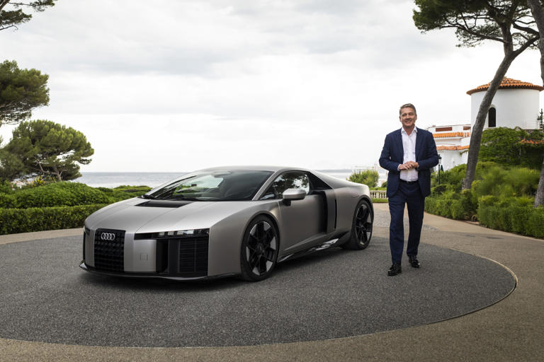Audi unveils new Nuvolari supercar as extreme R8 successor with Lambo power