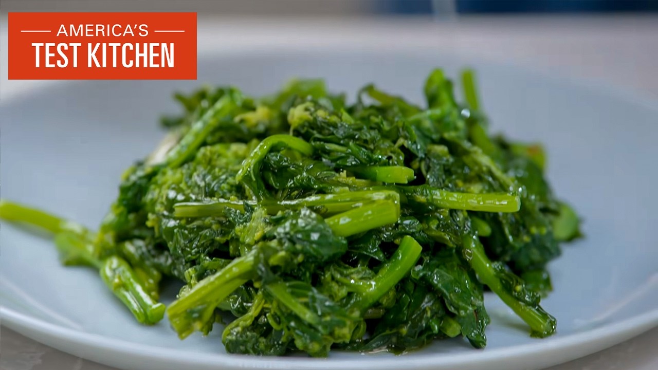The best tasting broccoli rabe