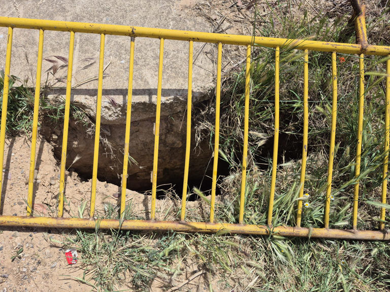 Pisó, cayó y desapareció. Una adolescente se precipita seis metros en ...