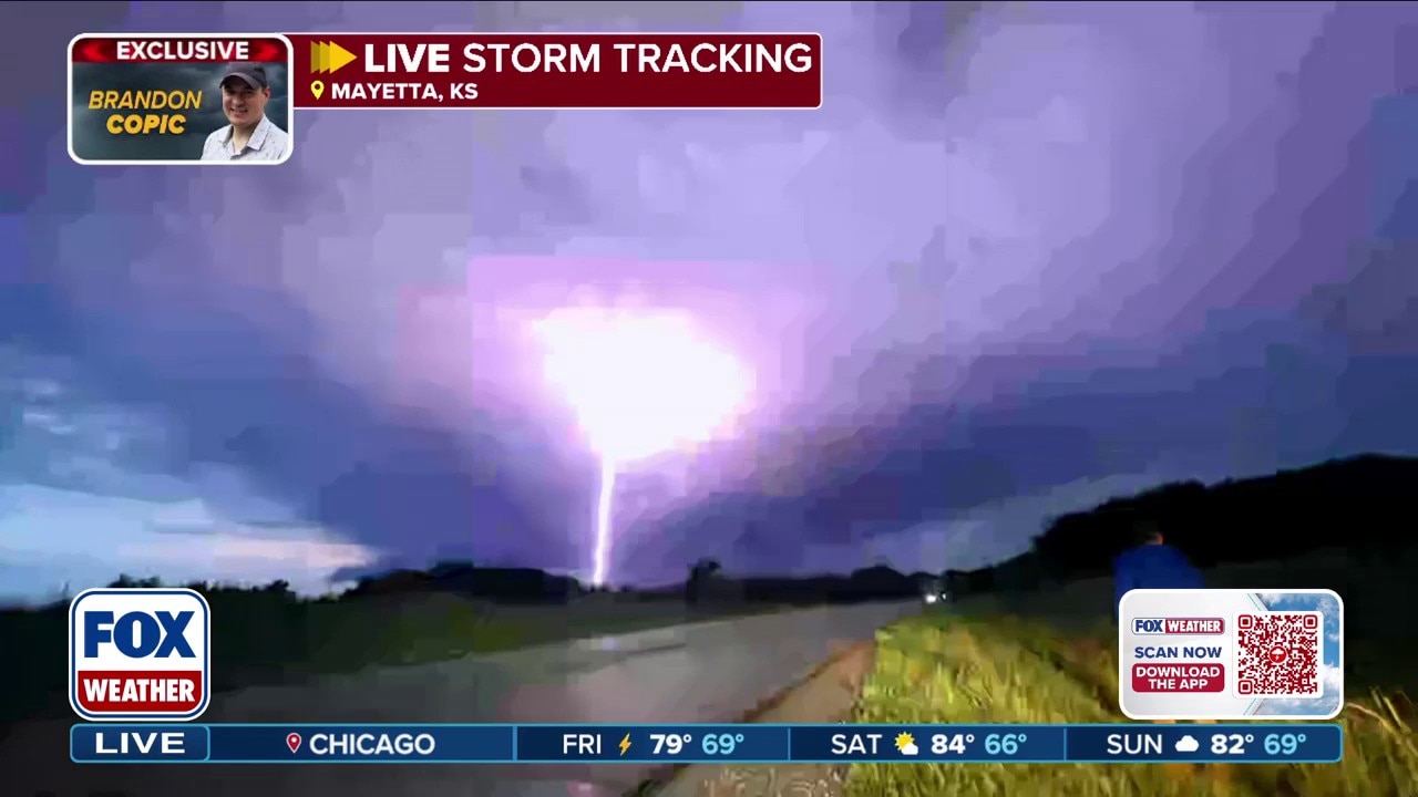 'Nonstop cloud-to-ground:' FOX Weather exclusive storm tracker captures ...