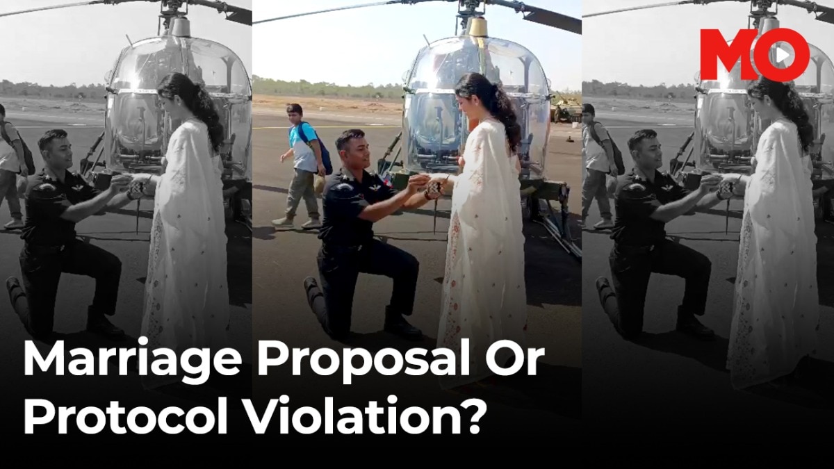 Marriage proposal or protocol violation?