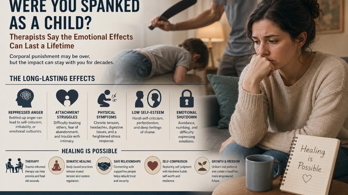 Were you spanked as a child? Therapists say the emotional effects can ...