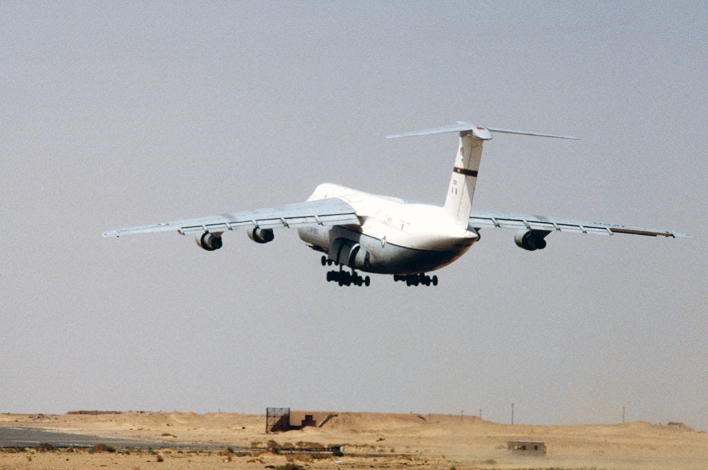 Only one C-5 plane in the world is on public display. I went to a ...